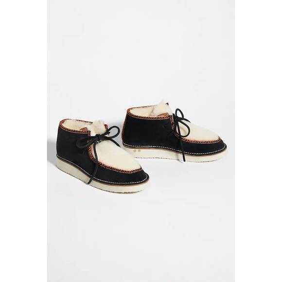 beek | Shoes | New Beek Womens Alpine Swift Shearling Booties In Black ...